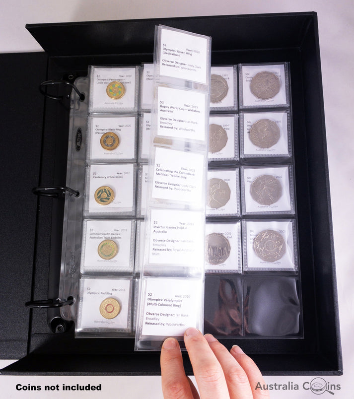 Coin Collecting Storage Sleeves - Pack of 10 – Australia Coins