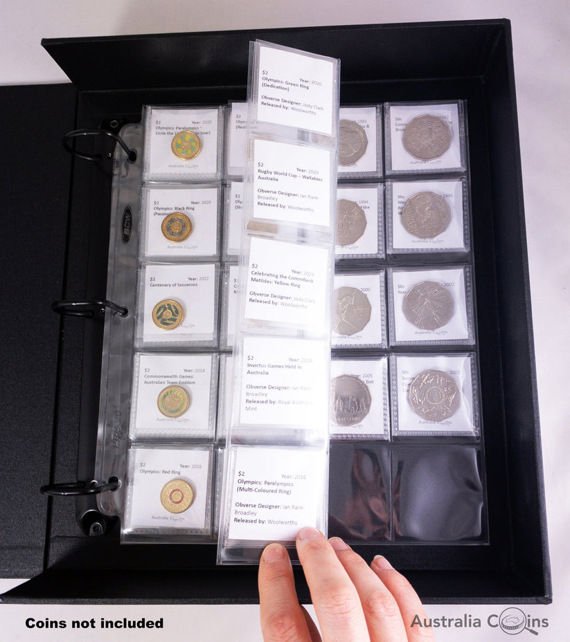 Coin Collecting Storage Sleeves - Pack of 10 – Australia Coins