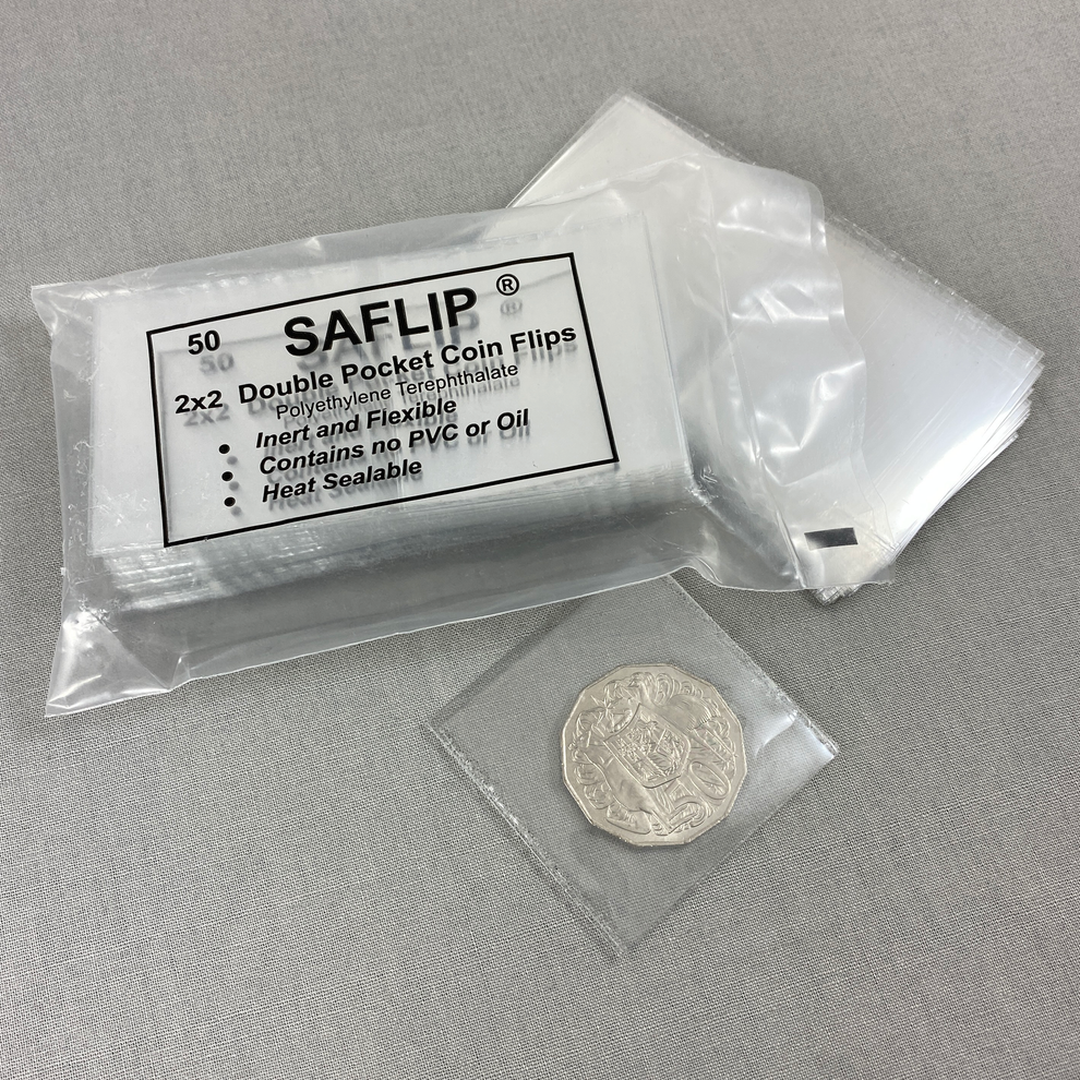 Coin SAFLIP 2x2 - Pack of 50 – Australia Coins