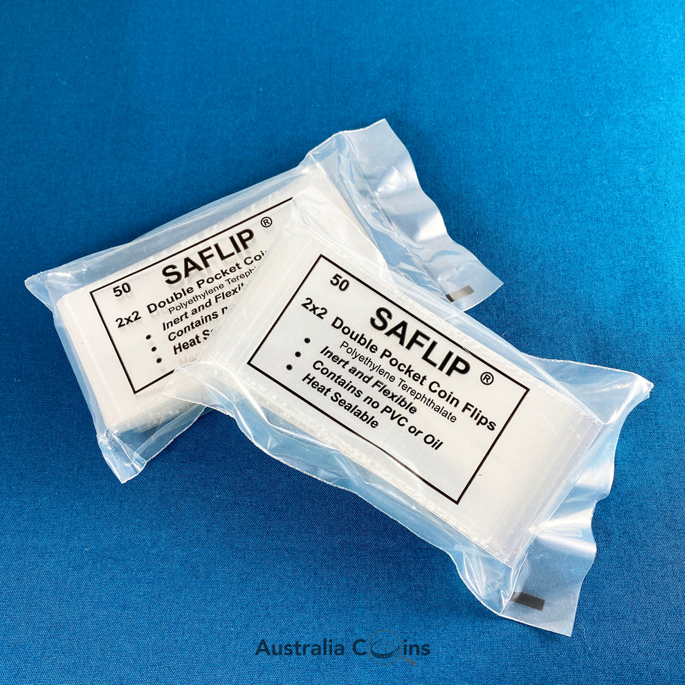 Coin SAFLIP 2x2 - Pack of 50 – Australia Coins