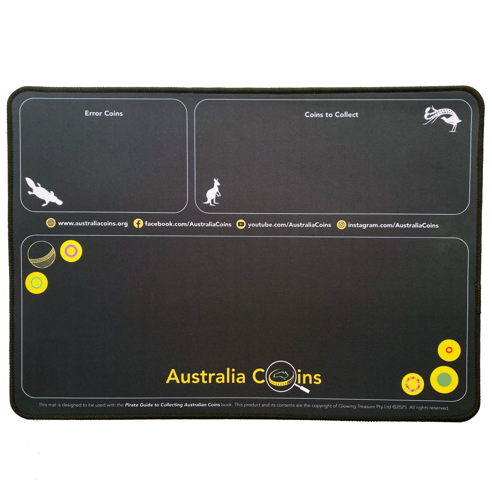 Coin Noodling Mat – Australia Coins